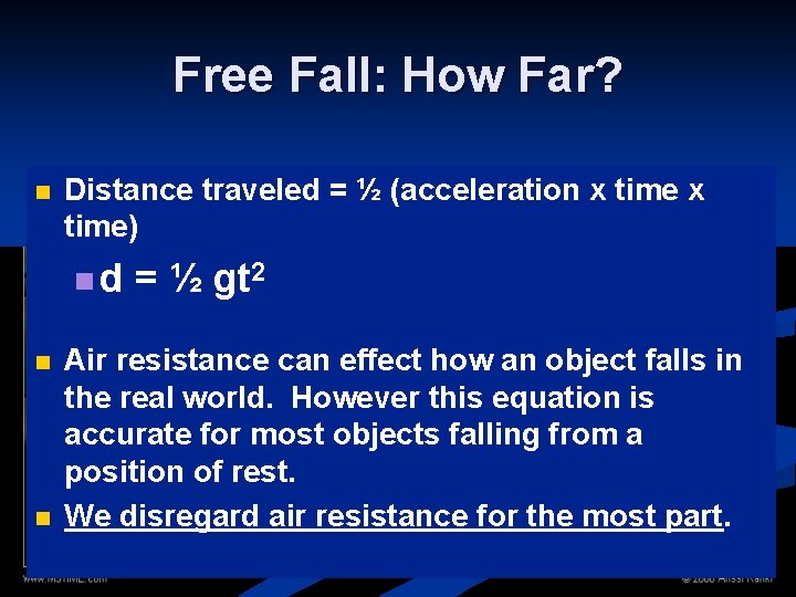 Newtons Second Law of Motion Physics Chapter 6