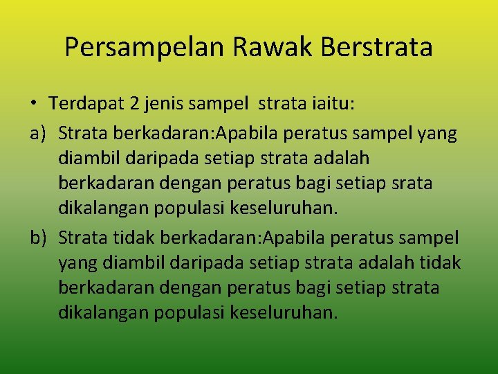 PENYELIDIKAN TINDAKAN PERSEMPELAN ANALISIS DATA DEFINISI Sampel Objeksubjek