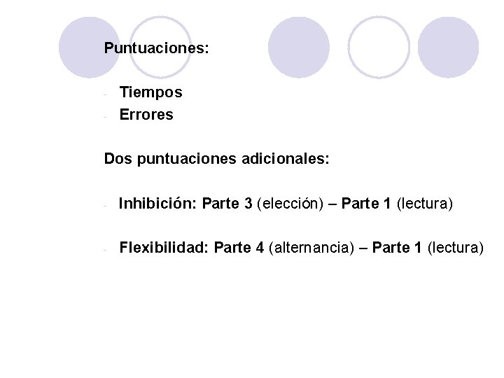 FDT Five Digit Test de los cinco dgitos