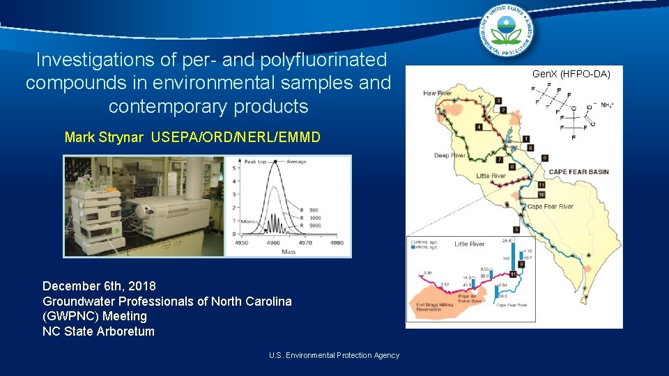Investigations of per and polyfluorinated compounds in environmental
