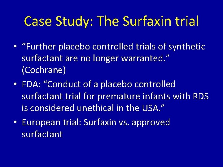 Is the Developing World the Answer Unethical clinical