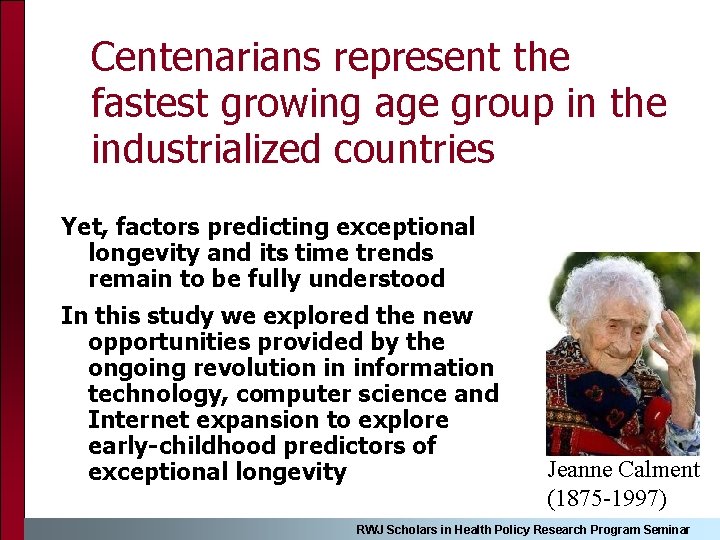 Biodemography of Human Longevity New Findings and Ideas