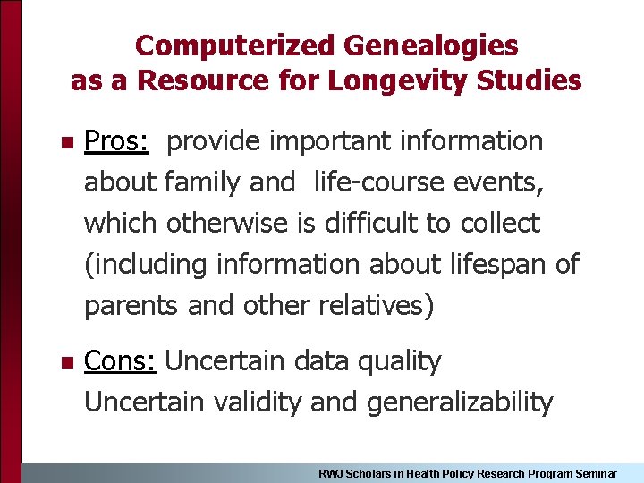 Biodemography of Human Longevity New Findings and Ideas
