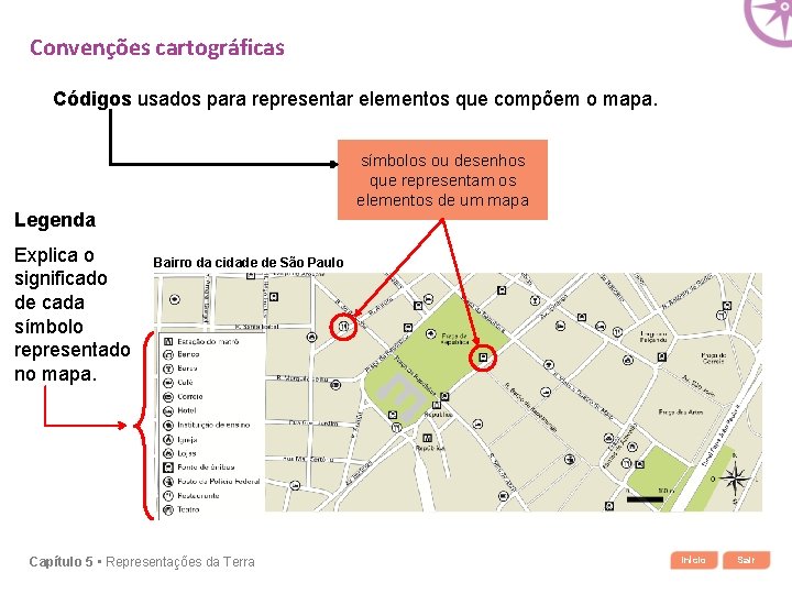 Mapa uma representao do espao geogrfico sendo assim