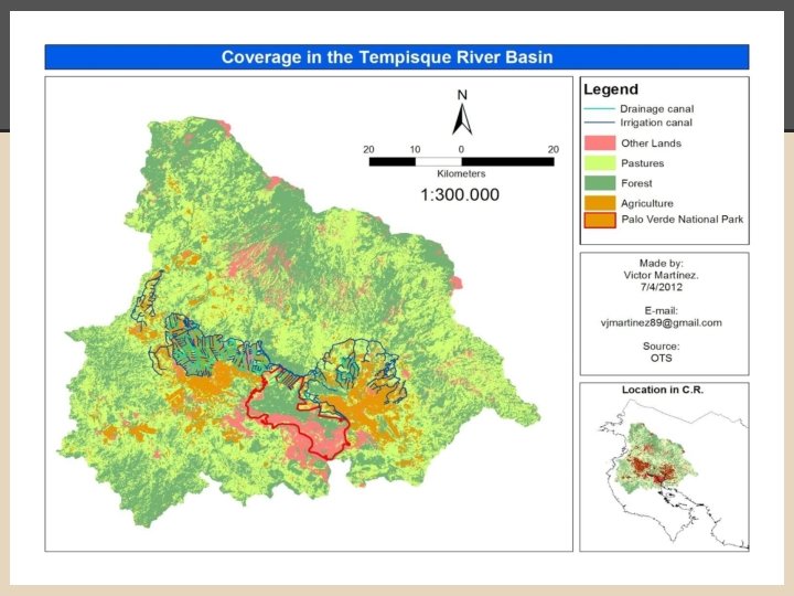 Nutrients in the Tempisque River Basin Costa Rica