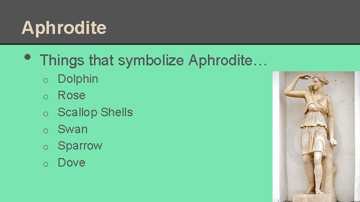 Aphrodite By Lexi Collins History They Say she