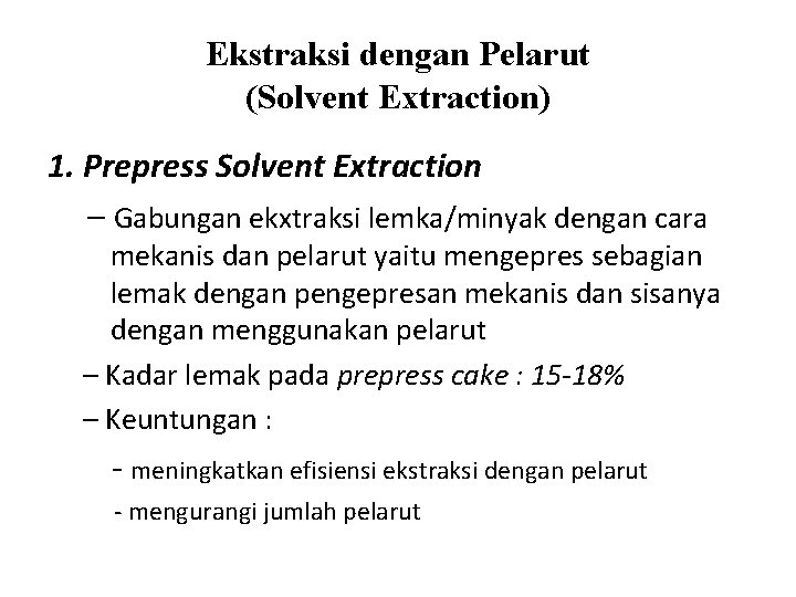 PRODUK OLAHAN MINYAK DAN LEMAK Sumber Potensial Minyak
