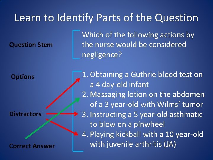 PREPARING FOR SUCCESS MASTERING THE MULTIPLE CHOICE EXAM