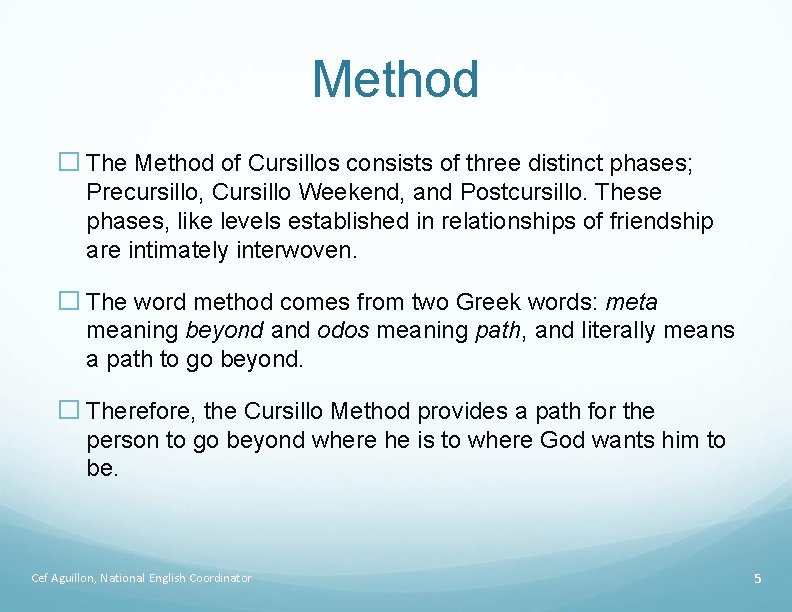 A Basic Overview of Purpose Mentality and Method