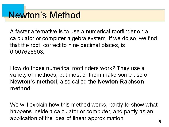 4 Applications of Differentiation Copyright Cengage Learning All