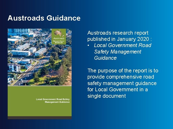 Austroads Local Government Road Safety Management Guidance Andy