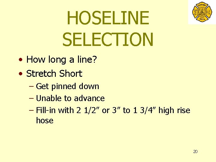 Engine Company Riding Positions Handline Stretching 1 Engine