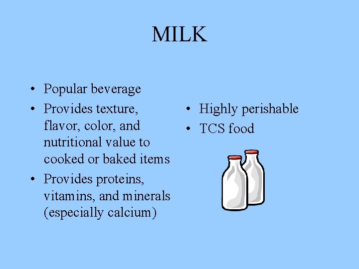 Dairy MILK Popular beverage Provides texture flavor color