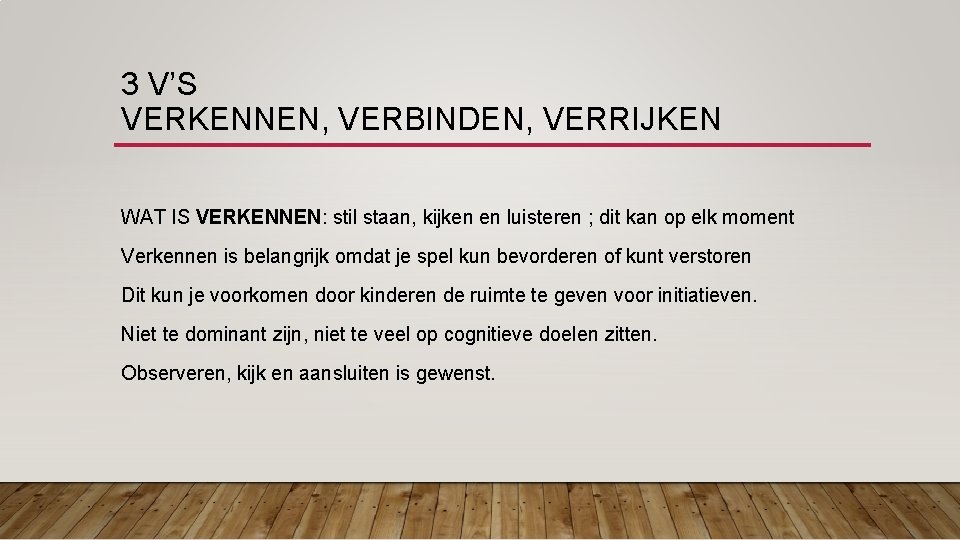 ONTWIKKELINGSGERICHT WERKEN LES 2 THEMA NAAR BUITEN INHOUD