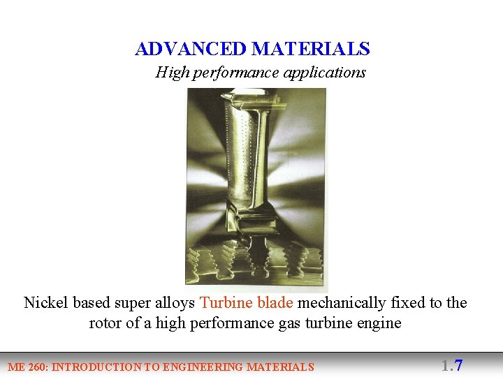 MATERIALS METALS CERAMICS POLYMERS COMPOSITES ADVANCED MATERIALS ME