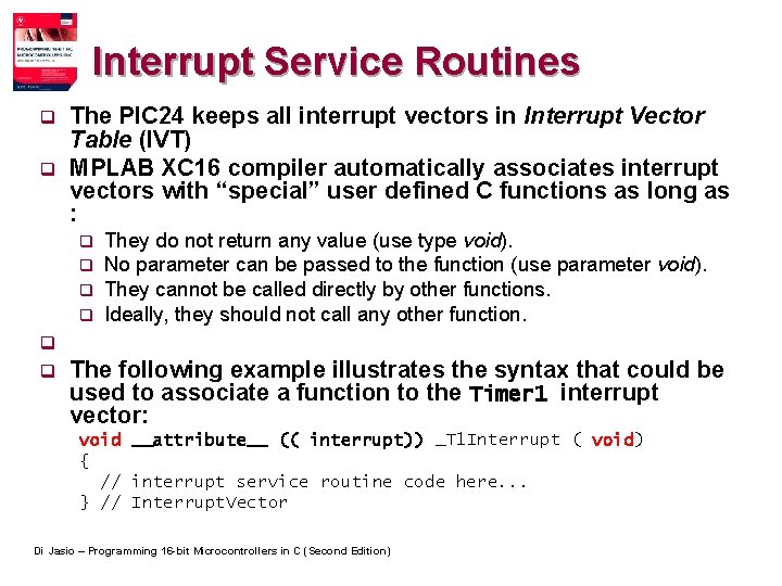 Chapter 5 Interrupts Checklist The following tools will
