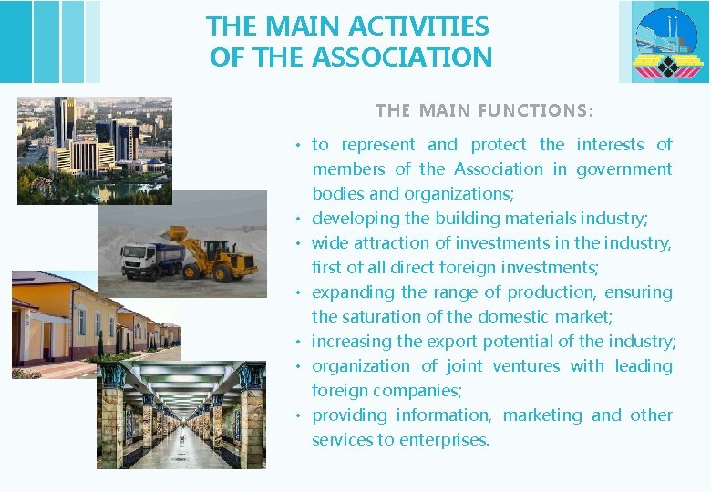 INVESTMENT AND EXPORT POTENTIAL OF BUILDING MATERIALS INDUSTRY