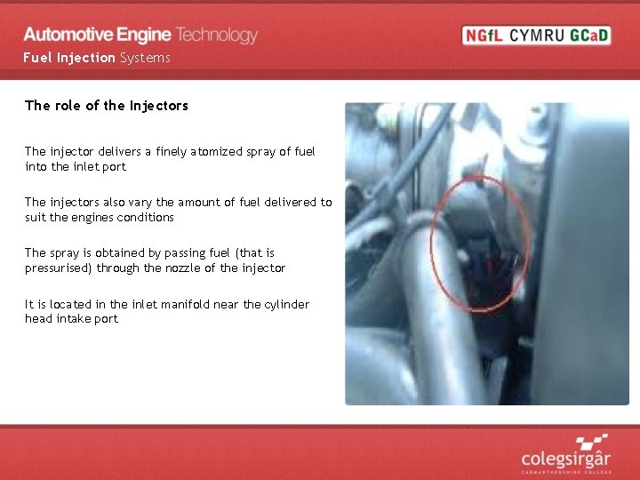 Fuel Injection Systems Aims and Objectives Aim To