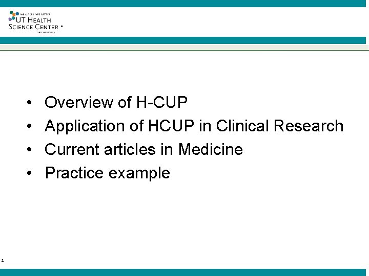 Healthcare Cost and Utilization Project HCUP A Research