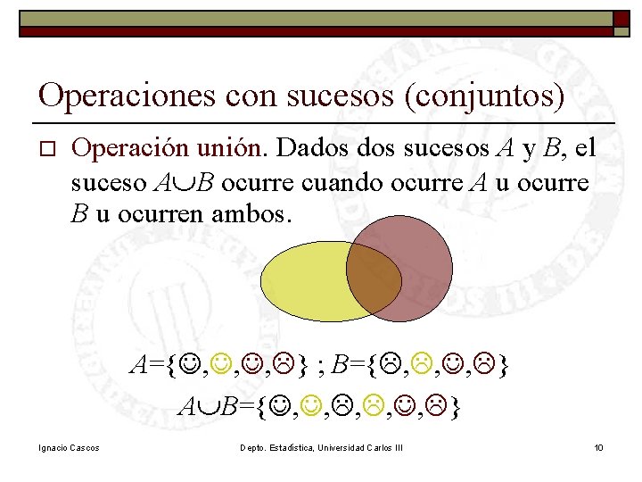 Introduccin a la Probabilidad Tema 3 Ignacio Cascos