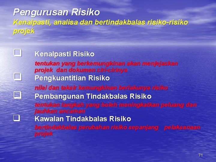 PENGENALAN KEPADA PENGURUSAN PROJEK UNTUK CAWANGAN PENGURUSAN KORPORAT