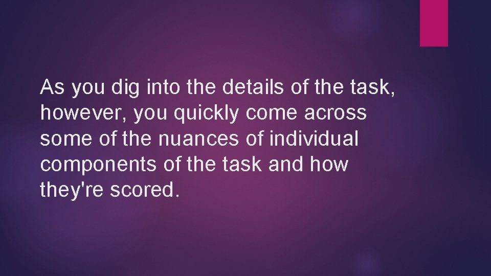 DAY 1 CREATE PERFORMANCE TASK REVIEW THE TASK