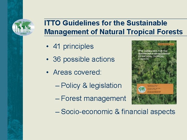 Sustainable Forest Management International Experiences and Mexican ...