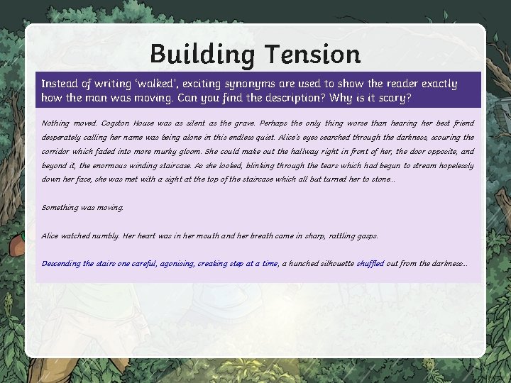 What Is Tension Tension is something that writers