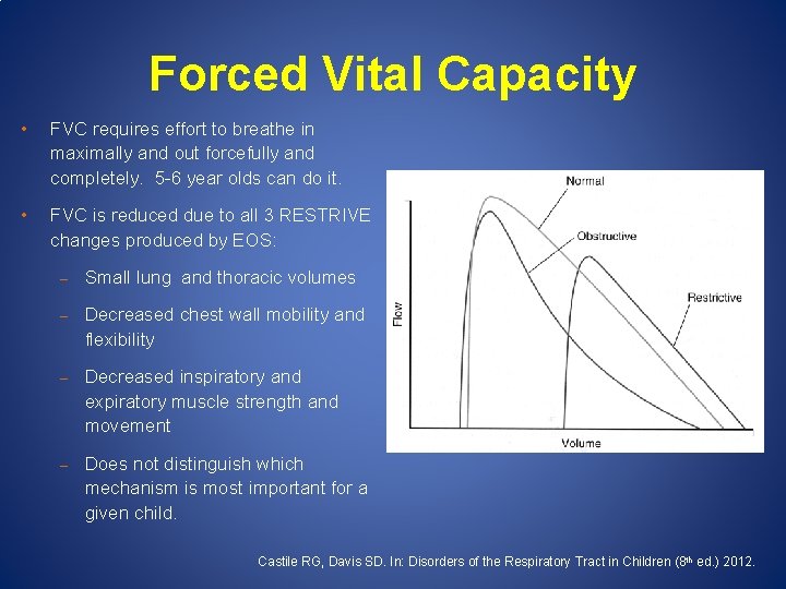 Assessment of Pulmonary Problems in EOS Gregory J