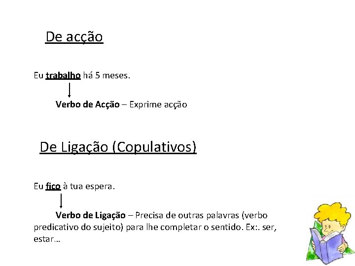 Verbos o Subclasses do Verbo o Modos e