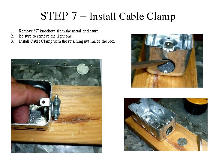 Electrical Wiring Circuit Board Project STEP 1 Identify