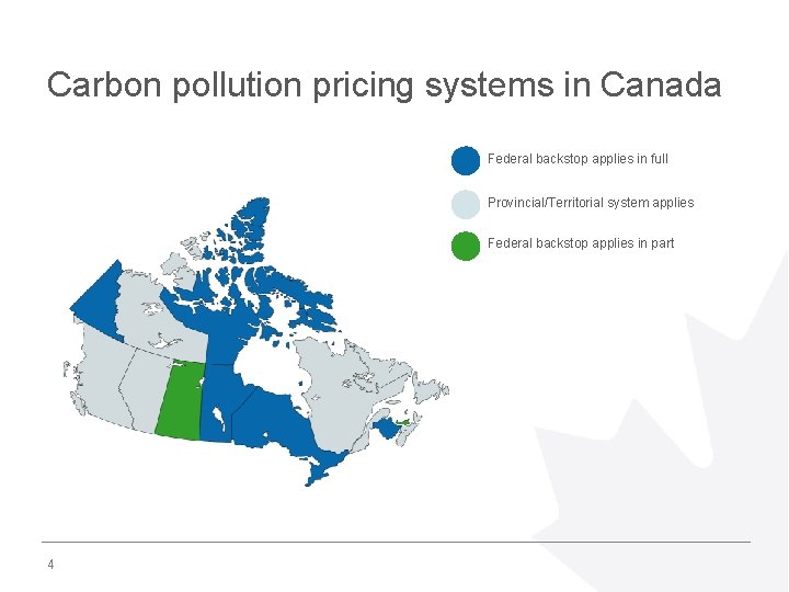 Federal Carbon Pollution Pricing System with focus on