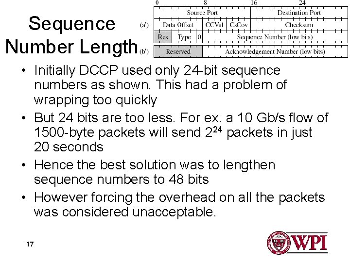 Designing DCCP Congestion Control Without Reliability By Eddie