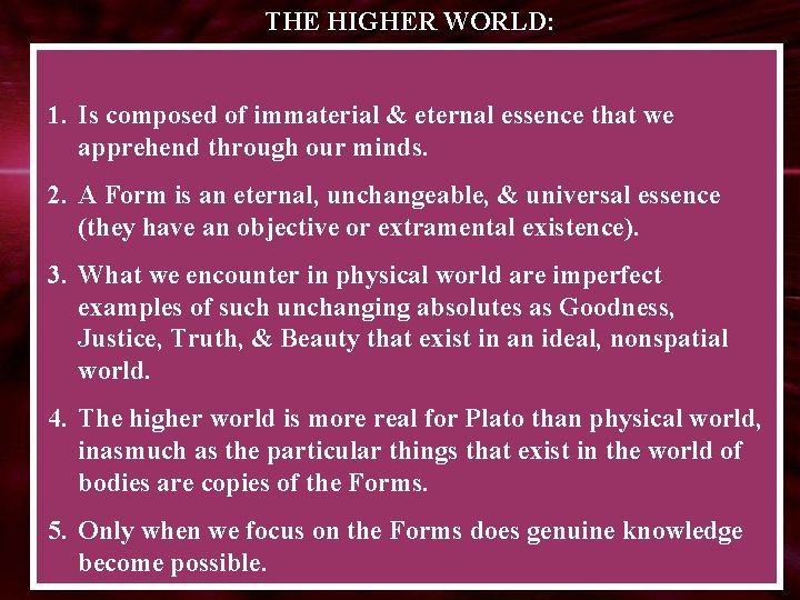 Platos Theory of Forms Whether we like it