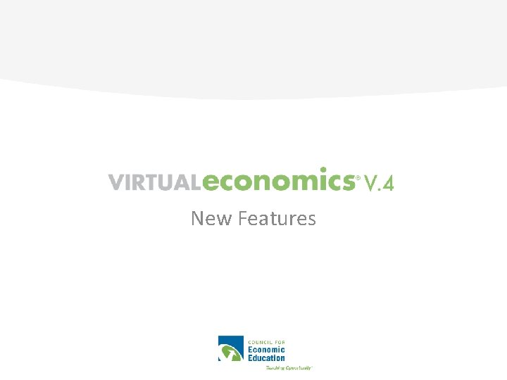 New Features Virtual Economics Version 4 0 is
