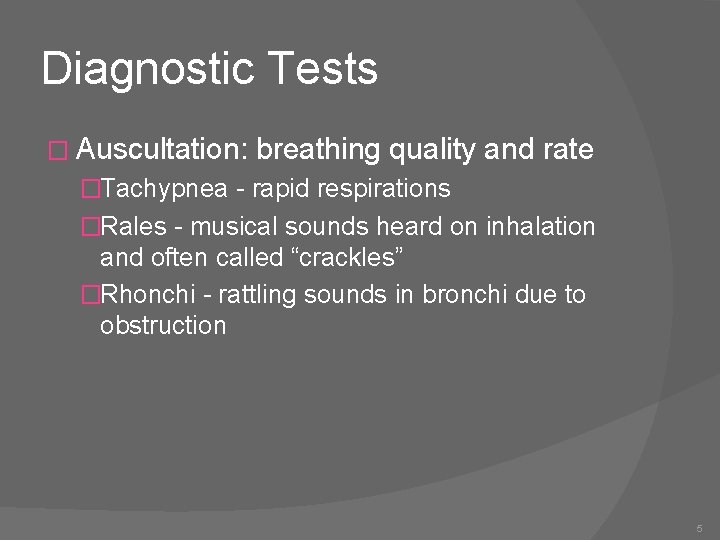 CHAPTER 9 RESPIRATORY DISEASES AND DISORDERS Anatomy and