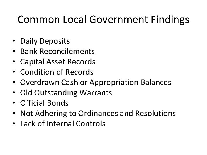 Repeat Findings What are they and how to