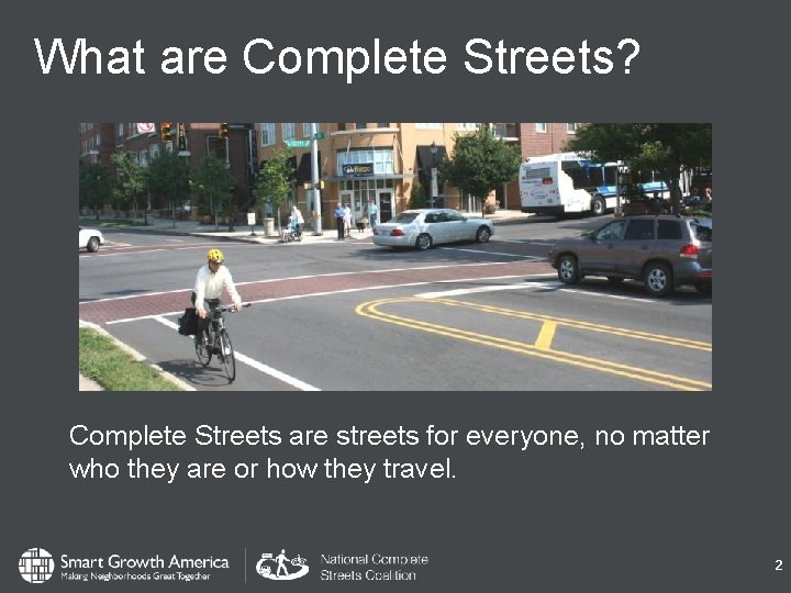 The Many Benefits of Complete Streets March 2015