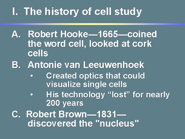 Biology 102 Lecture 8 Cell structure and function