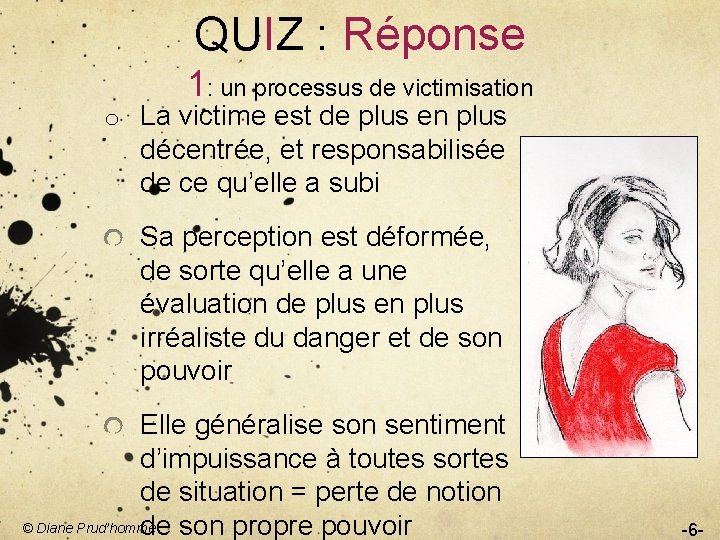 IMPACT de la VIOLENCE sur le POUVOIR Comment
