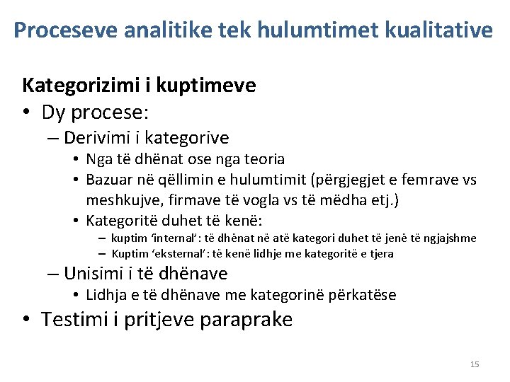 Master Ligjerata 8 Metodologjia hulumtuese Metodat kualitative n