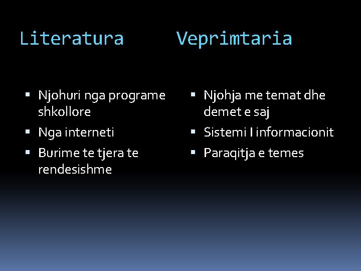 PROJEKT Tema Alkooli Lenda Kimi Emri Ina Zeneli