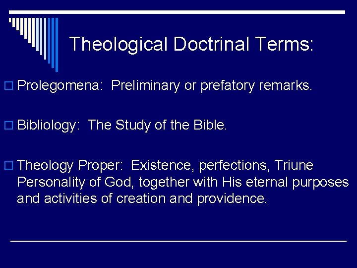 Basic Theological Terms to Know What is religion