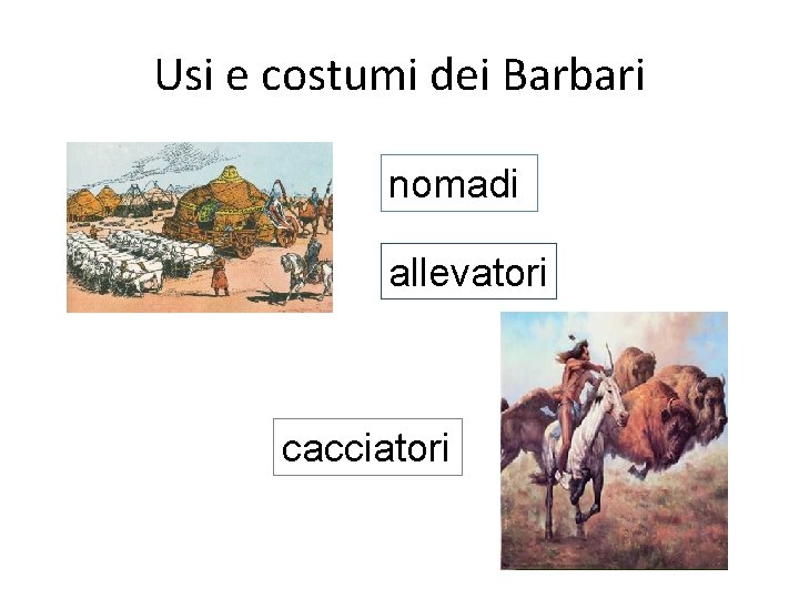 LE INVASIONI BARBARICHE Classi I A B C