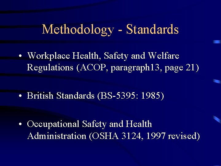 FIXED LADDER SAFETY REVIEW JAC Safety Committee Meeting