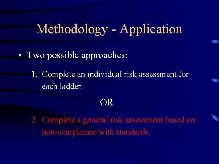 FIXED LADDER SAFETY REVIEW JAC Safety Committee Meeting