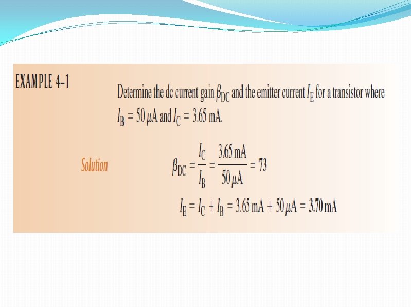 Basic Electronics Chapter 4 Bipolar Junction Transistors 4