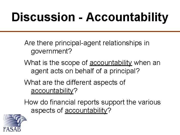 The Federal Accounting Standards Advisory Board US Federal