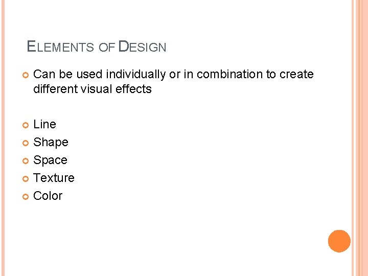 CHAPTER 10 UNDERSTANDING DESIGN Family and Consumer Sciences