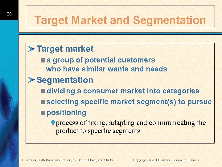 CHAPTER 15 Understanding Marketing Processes and Consumer Behaviour